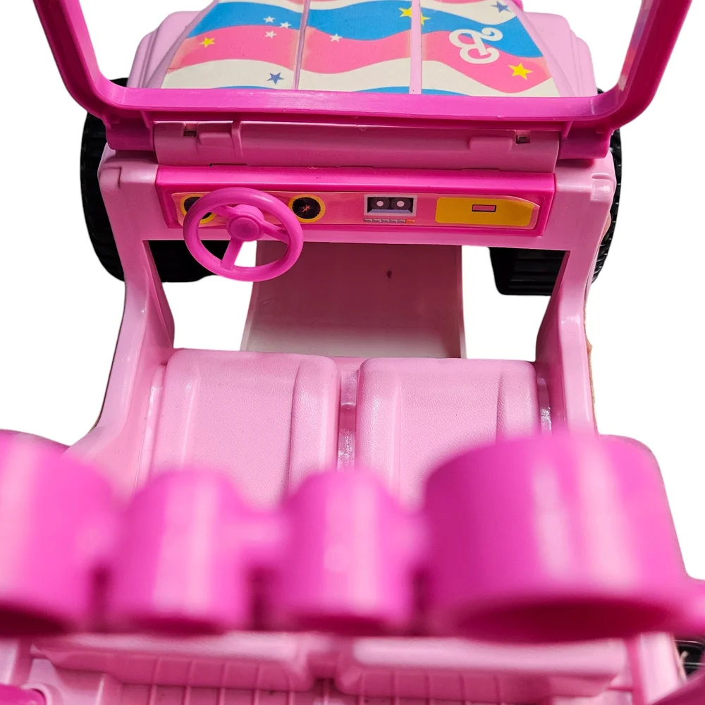 Barbie | Toys | Barbie Jeep Vintage Retro Plastic Toy Car | Poshmark